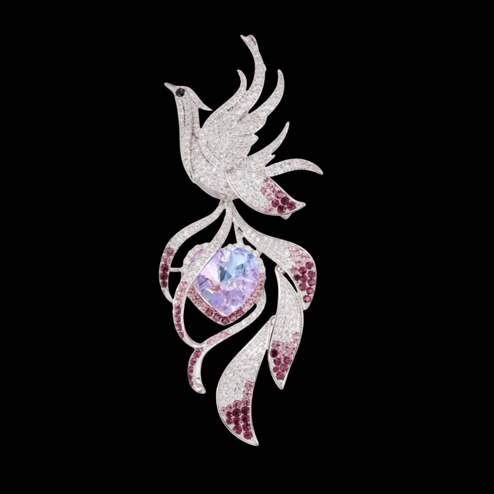 AVELIA Vintage Phoenix Bird Brooch